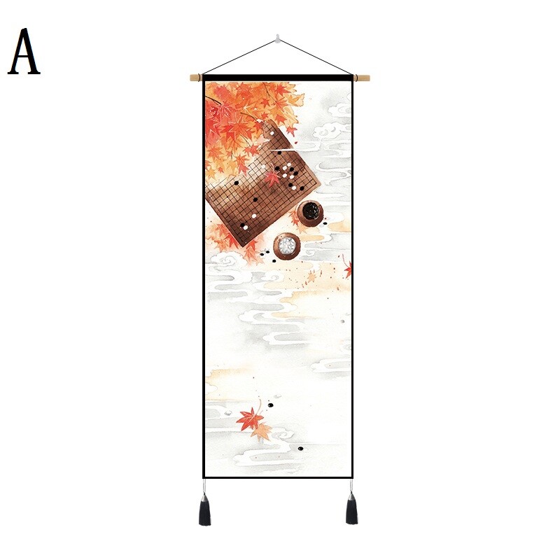 47X120cm Japanese Tapestry Banner Flag Home Wall Hanging Adorn Picture ...