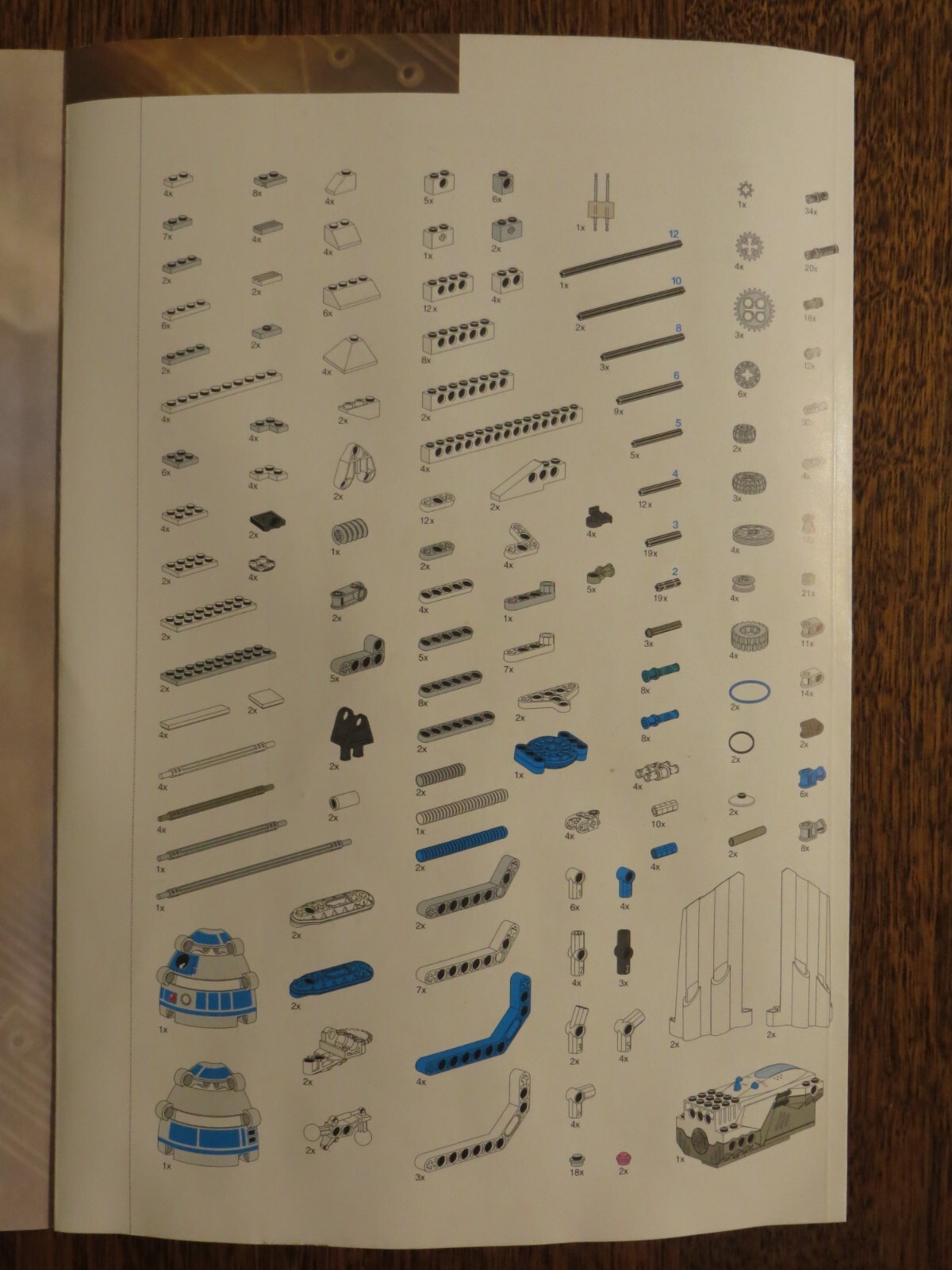 LEGO MINDSTORMS Star Wars Droid Developer Kit (9748) Spare Parts ...