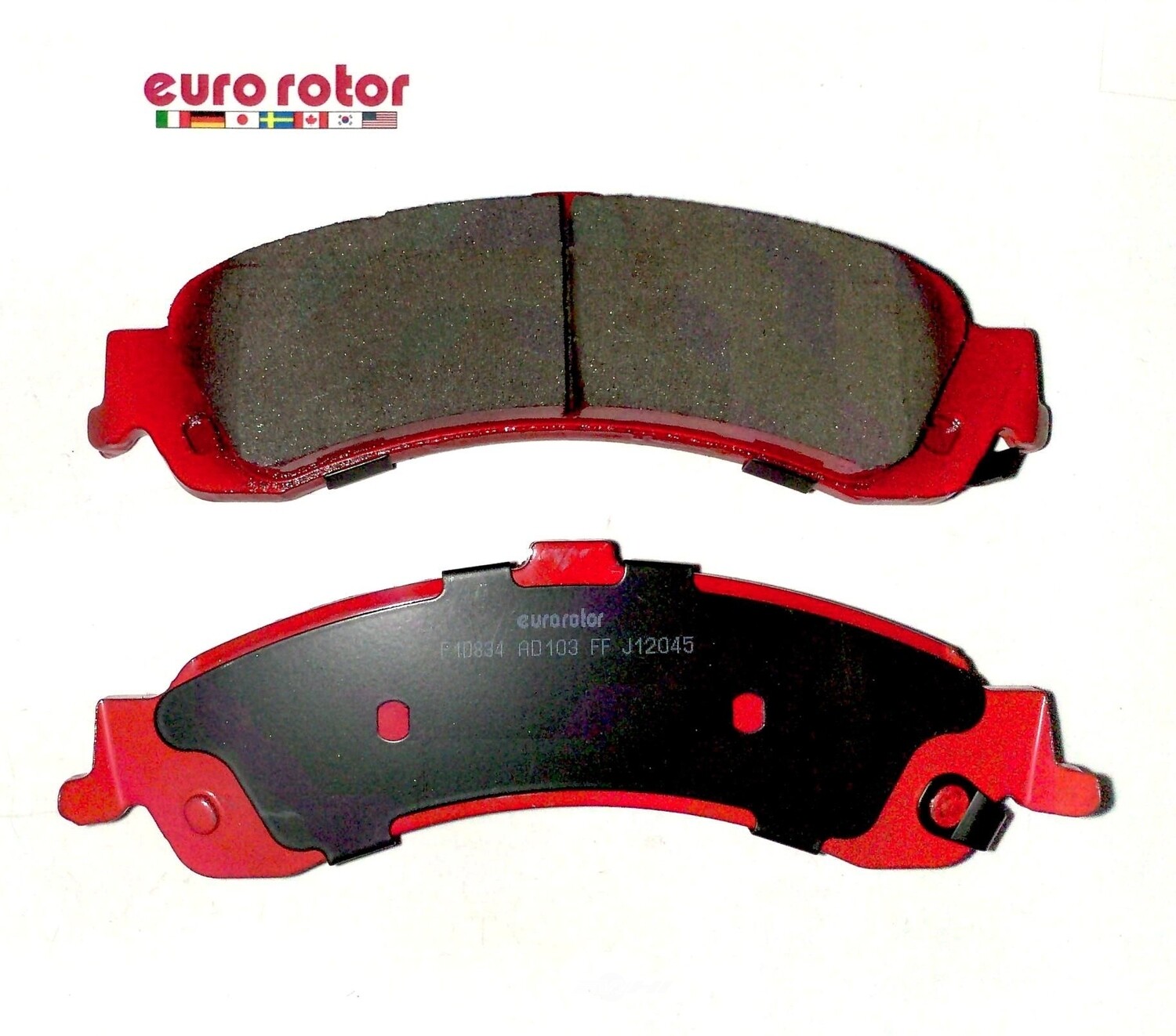Disc Brake Pad Set-4WD Eurorotor ID834-H for sale online | eBay