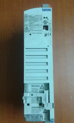 Lenze 8200 vector frequency inverter 1.5 Kw. Type: E82EV152K4C - Used ...