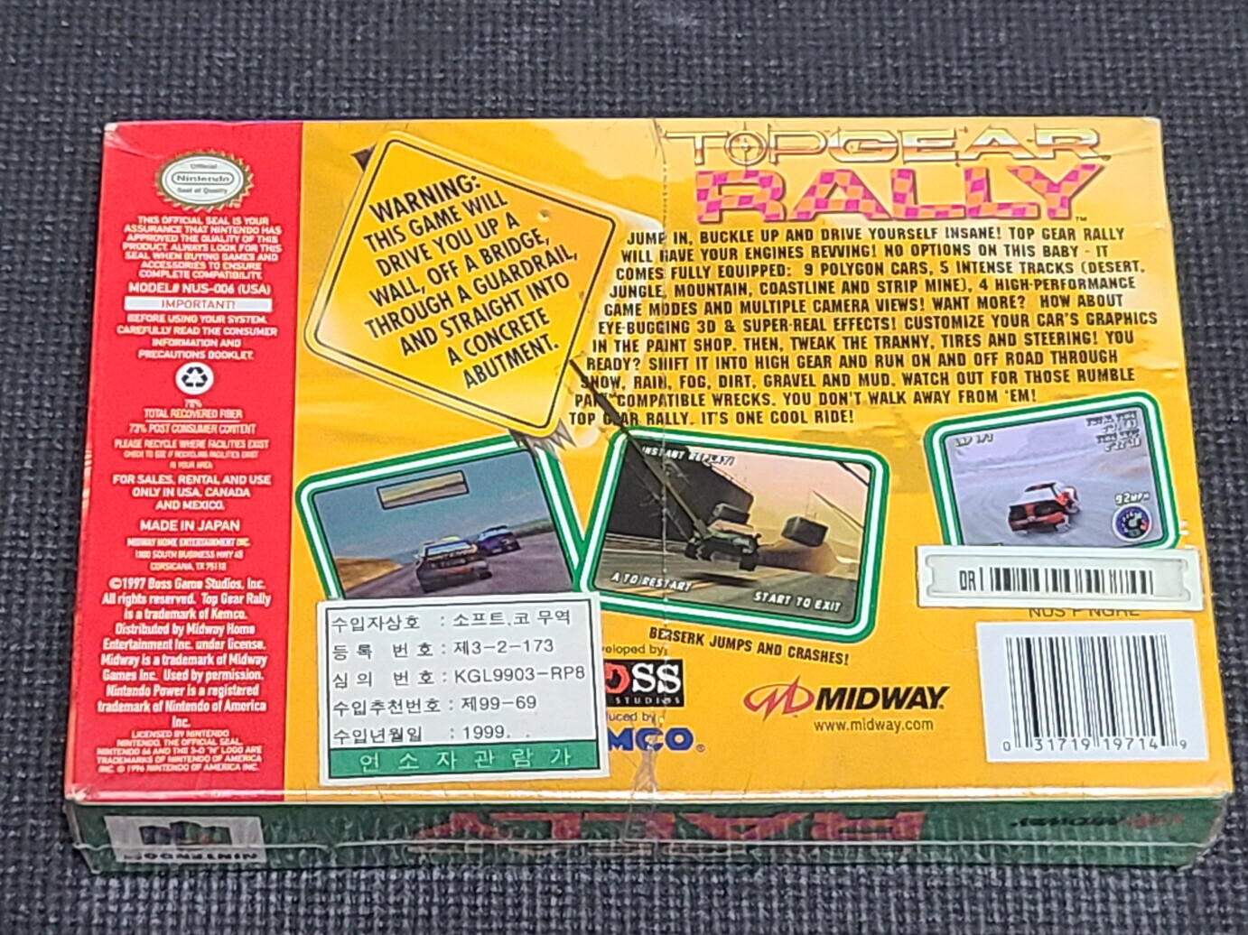 Top Gear Rally (Nintendo 64, 1997) for sale online | eBay