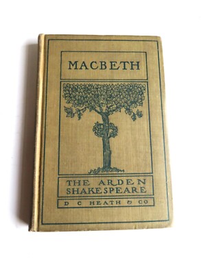 Macbeth 1907 Arden Shakespeare DC Heath Hardback | eBay