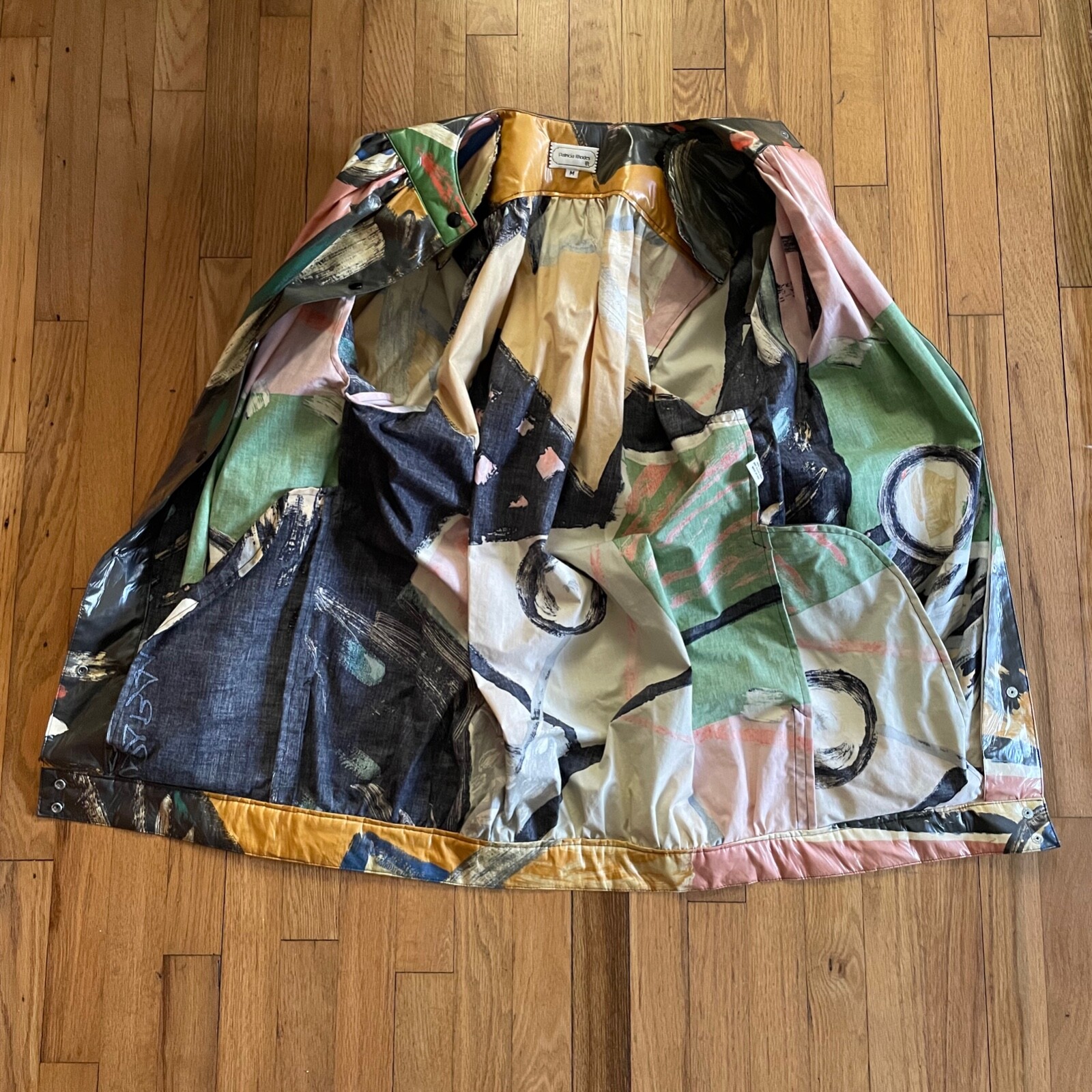 RARE Vintage Patricia Rhodes Rain Jacket 1980s Coutur… - Gem