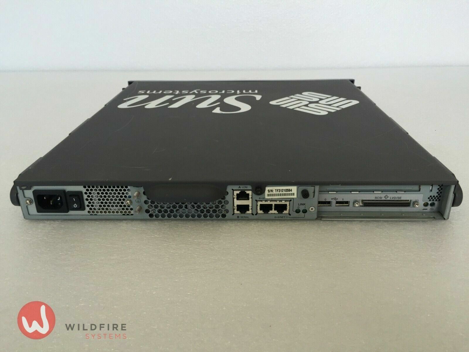 Sun Fire V120, 650MHz, 2GB, 2x 73GB, PSU, Rack Kit, Sun V120 | eBay