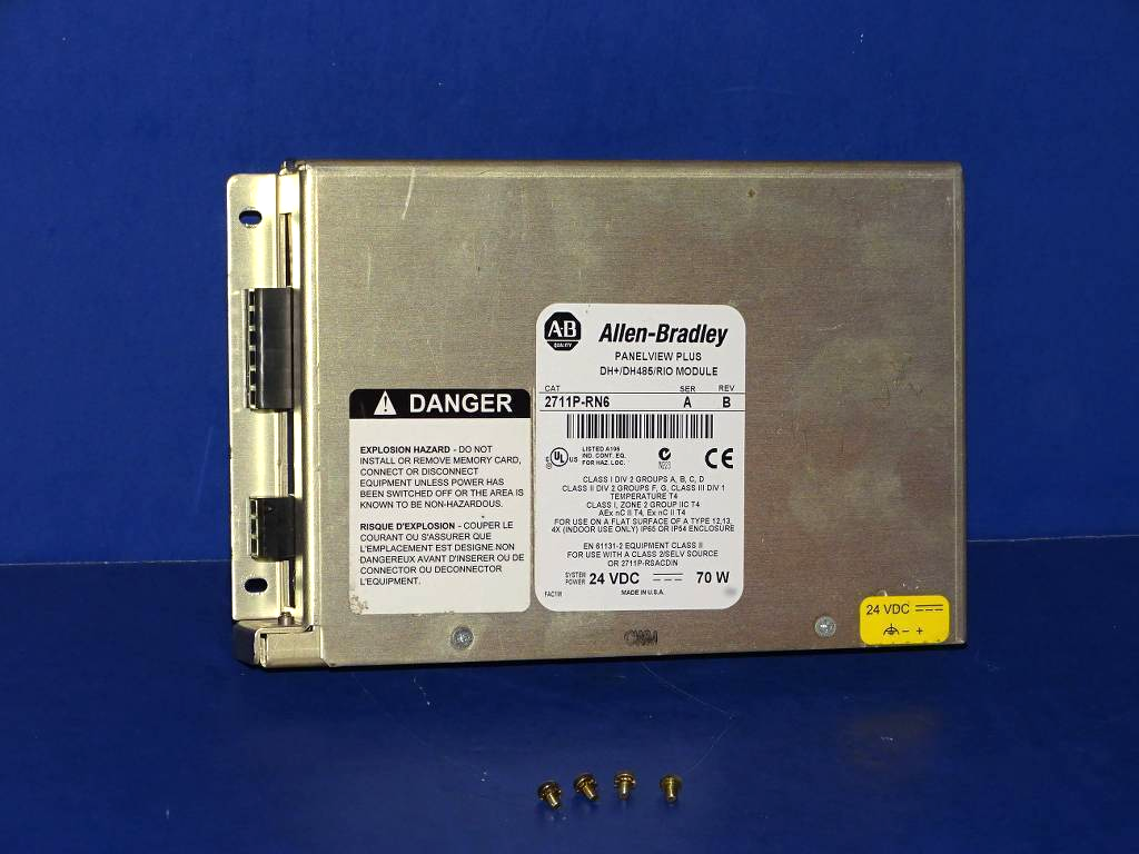 Allen Bradley 2711P-RN6 Series A Panelview Plus DH+/DH485/RIO Module W ...
