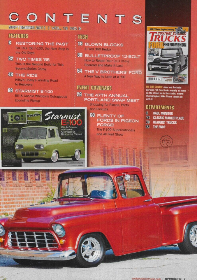 Custom Classic Trucks Magazine Ford Phenomenon 12 Bolt Rear Parts Bare ...