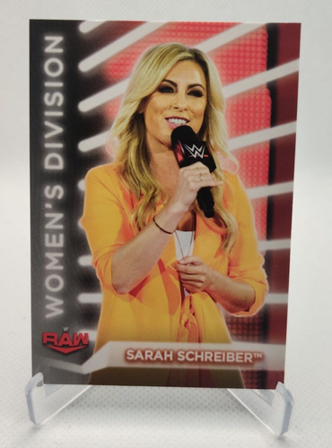 2021 Topps WWE Women's Division Roster #R-14 Sarah Schreiber | eBay