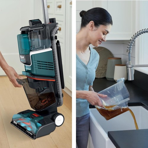 Shark R-EX205 CarpetXpert Upright Deep Carpet Cleaner Teal Certified ...