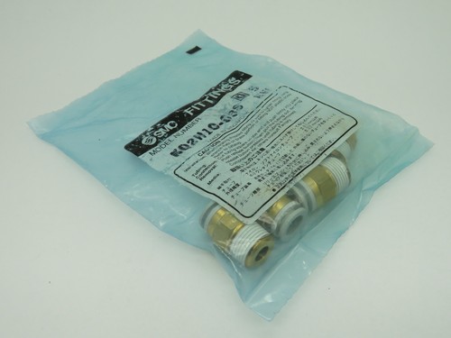 SMC KQ2H10-03S Push-In Male Connector R3/8" Thread x 10mm Tubing OD 5 ...