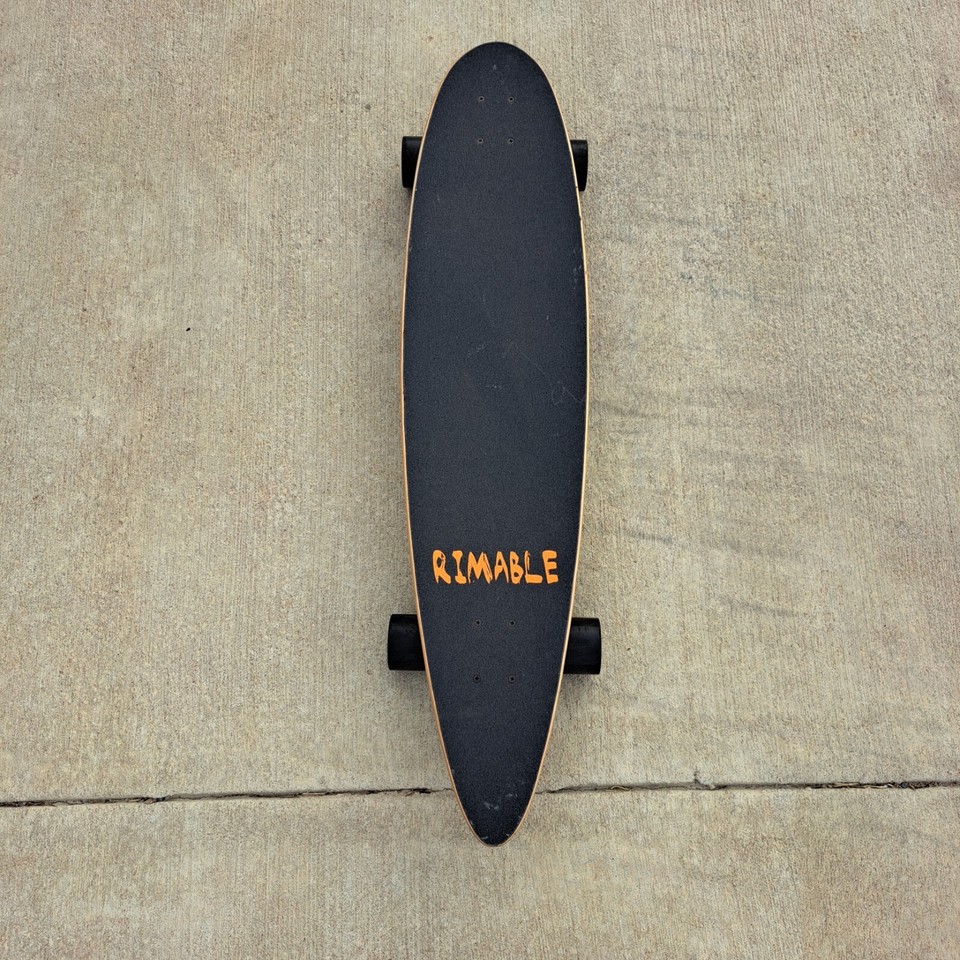 RIMABLE Bamboo Pintail Longboard Coconut Tree Beach 41 Inch | eBay