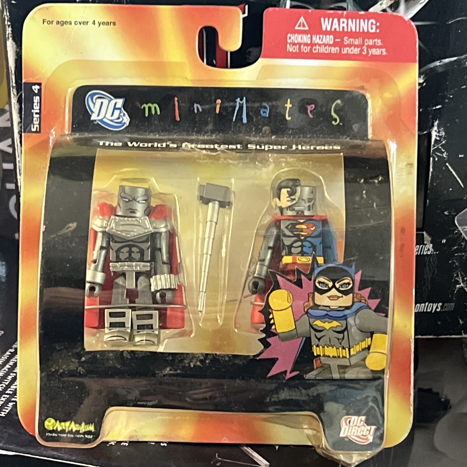 2007 Minimates DC Art Asylum Series 4 Steel & Cyborg (Superman) 2 ...