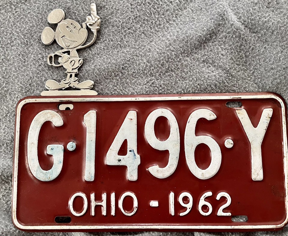 MICKEY MOUSE LICENSE PLATE TOPPER [GO F'''' YOURSELF] | eBay