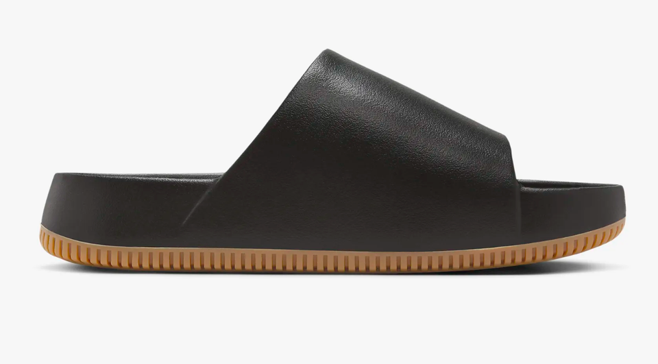 NIB Nike Calm Men's Slides Comfort Sandal, Black/Brown | eBay