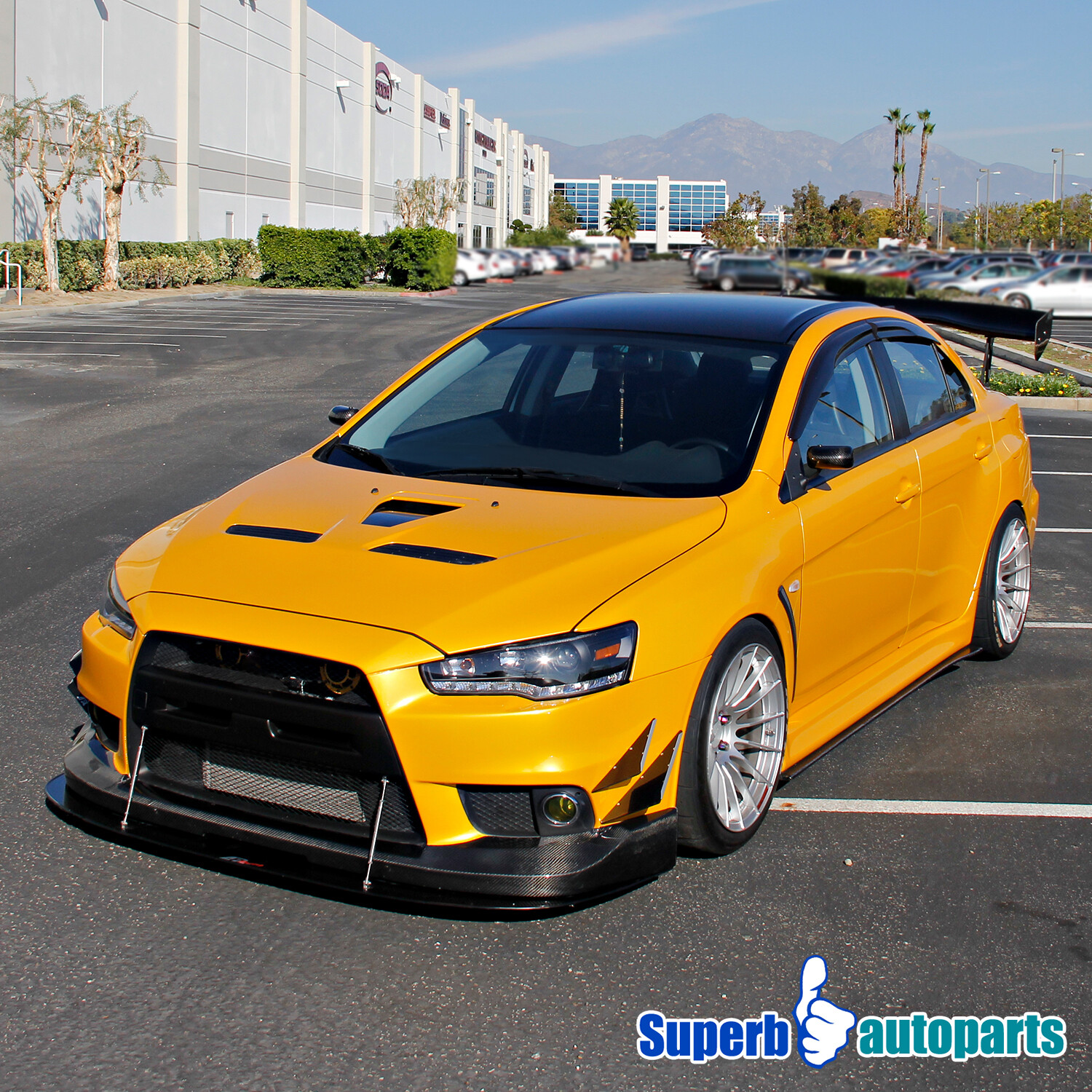 Fit 2008-2017 Mitsubishi Lancer 08-15 Evo X Projector Headlights LED ...