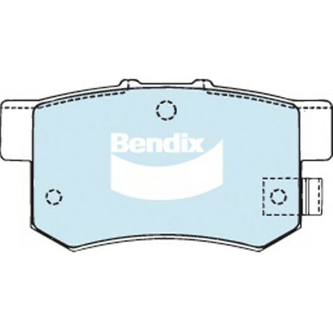 Fits Civic Gen 7 EU ES EP EM 2001-2005 Rear Disc Brake Pads BENDIX DB1142-GCT | eBay