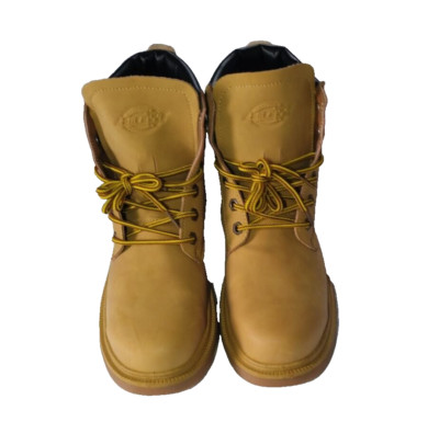 ROOPGK CAHHRRN HUGOV, Leather Work Boots, Yellow, Size 42 NWOT | eBay