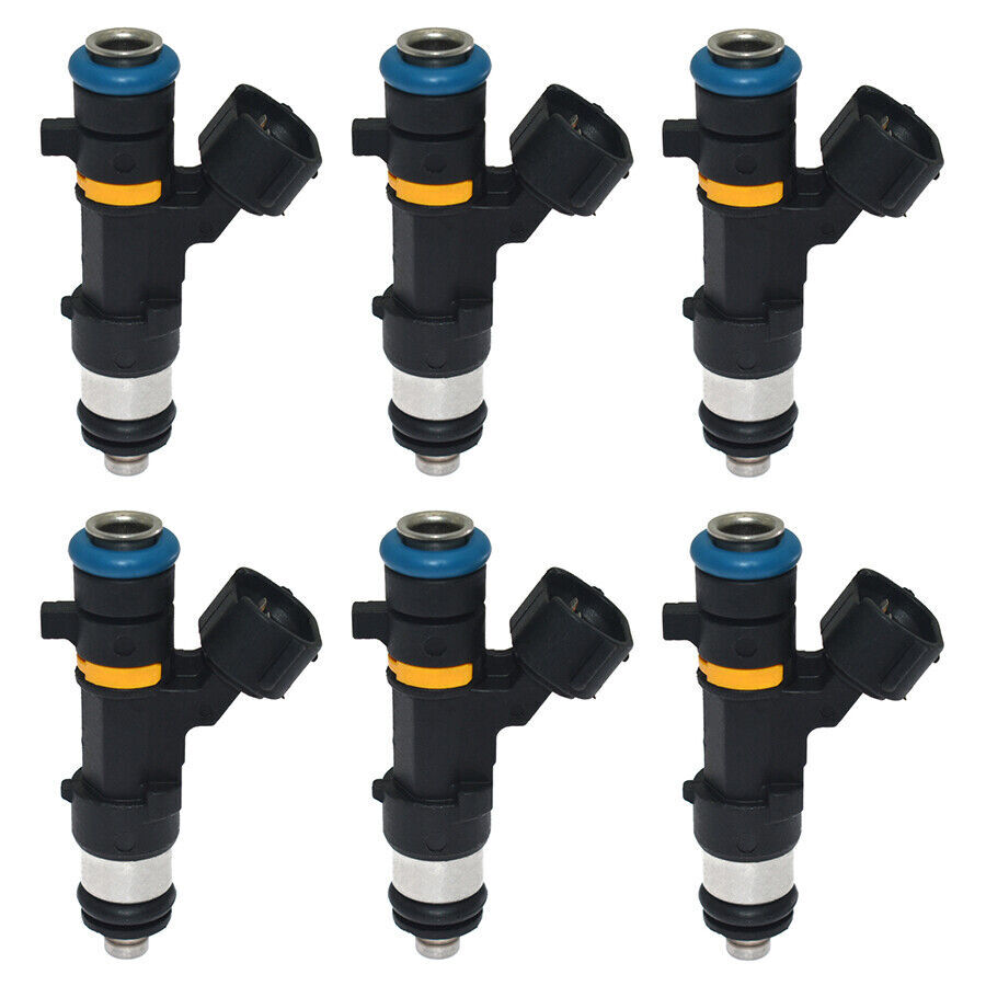 6PCS Fuel Injectors for Nissan Murano 350Z Infiniti G35 2006 FX35 M35 3 ...