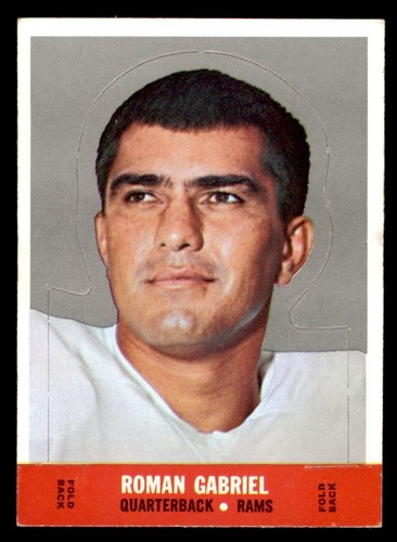 1968 Topps Stand Ups Football #4 Roman Gabriel VG/EX *d2 | eBay