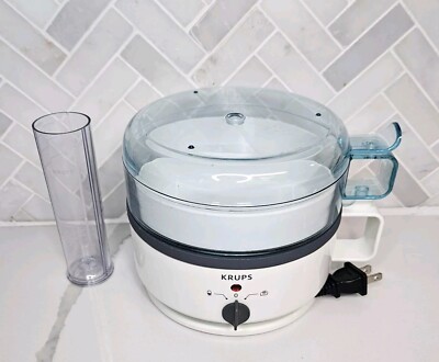 Krups Egg Express F230 Cooker Boiler Poacher 7 Eggs Hard Soft Medium ...