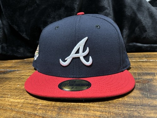 Hat Club Manolo Prado Atlanta Braves New Era Fitted 7 3/4 Brown The ...