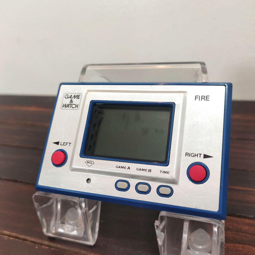 Nintendo Game & And Watch Fire rc-04 1980 tested very good free ...