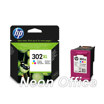 Original HP 302XL Colour Ink Cartridge For OfficeJet 4655 Inkjet ...