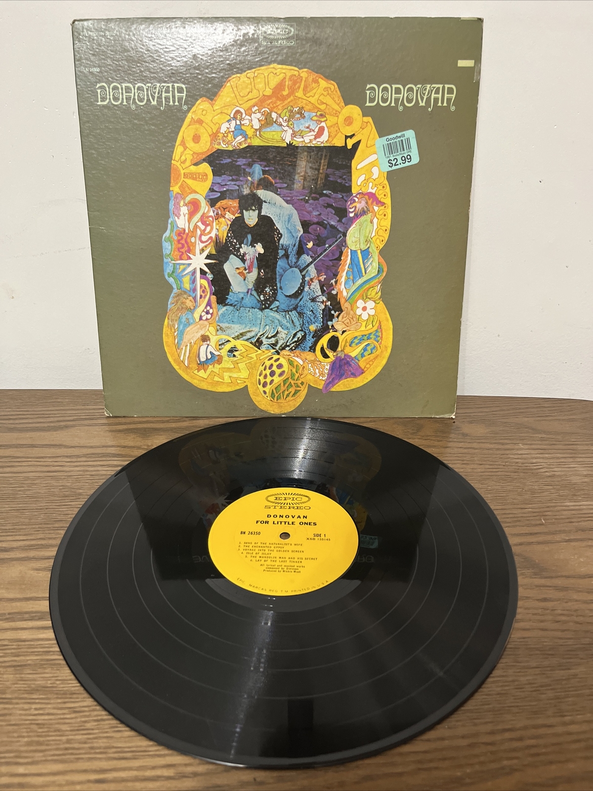 Donovan – For Little Ones Epic – BN 26350 Folk Rock, Psychedelic Rock ...
