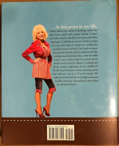Dolly Parton Dolly's Dixie Fixin's Cookbook RARE 1st printing. | eBay