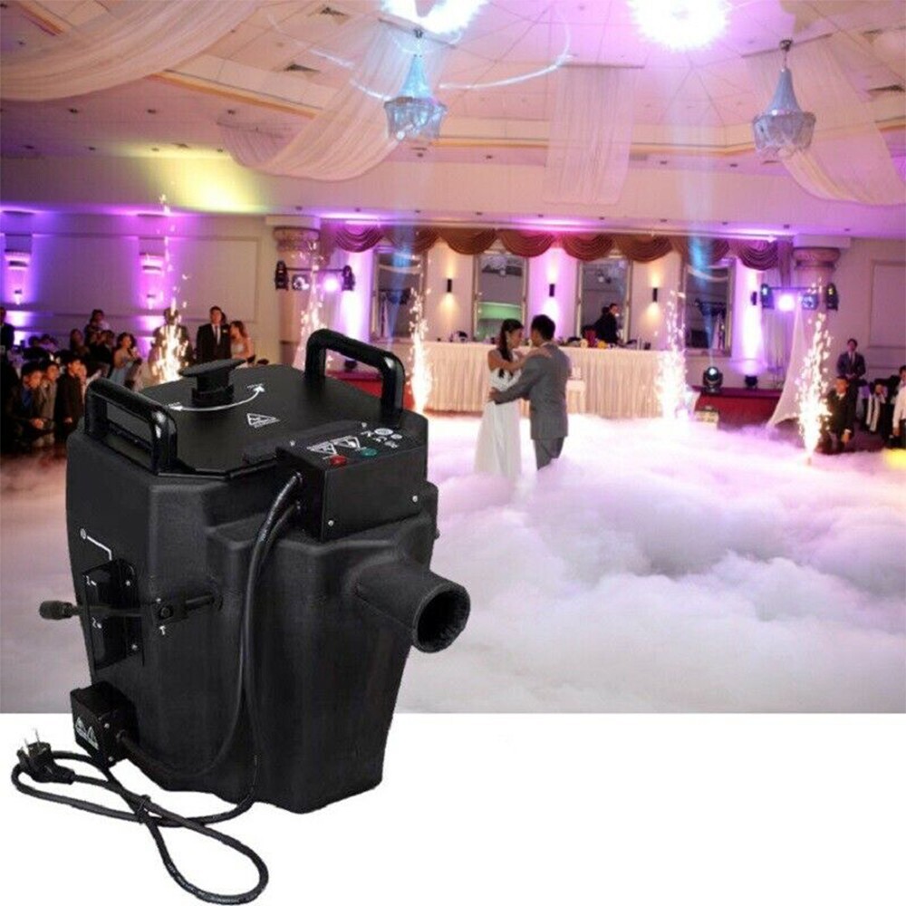 Haze Machine Wedding Smoke Machine Handheld CO2 Fog Machine With RGB