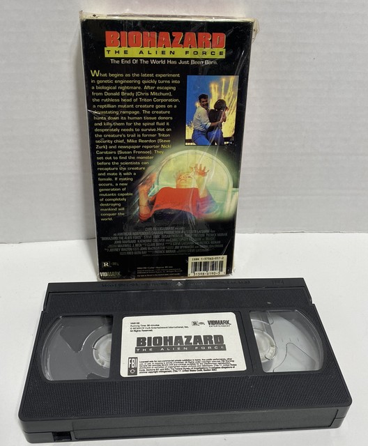 Biohazard: The Alien Force (VHS, 1996) for sale online | eBay