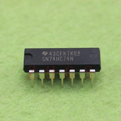10PCS SN74HC74N SN74HC74 TI DIP-14 Flip Flop IC STOCK | eBay