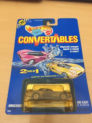 Hot Wheels 1990 ConVertAbles WRECKERS FAB CAB #3935 New in Box Sealed 2 ...