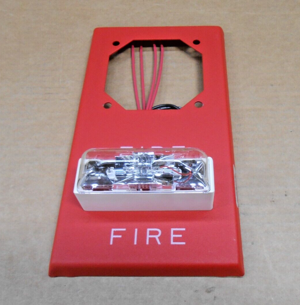 RSSP-24MCW-FR Wheelock Strobe Wall Mount Red for sale online | eBay