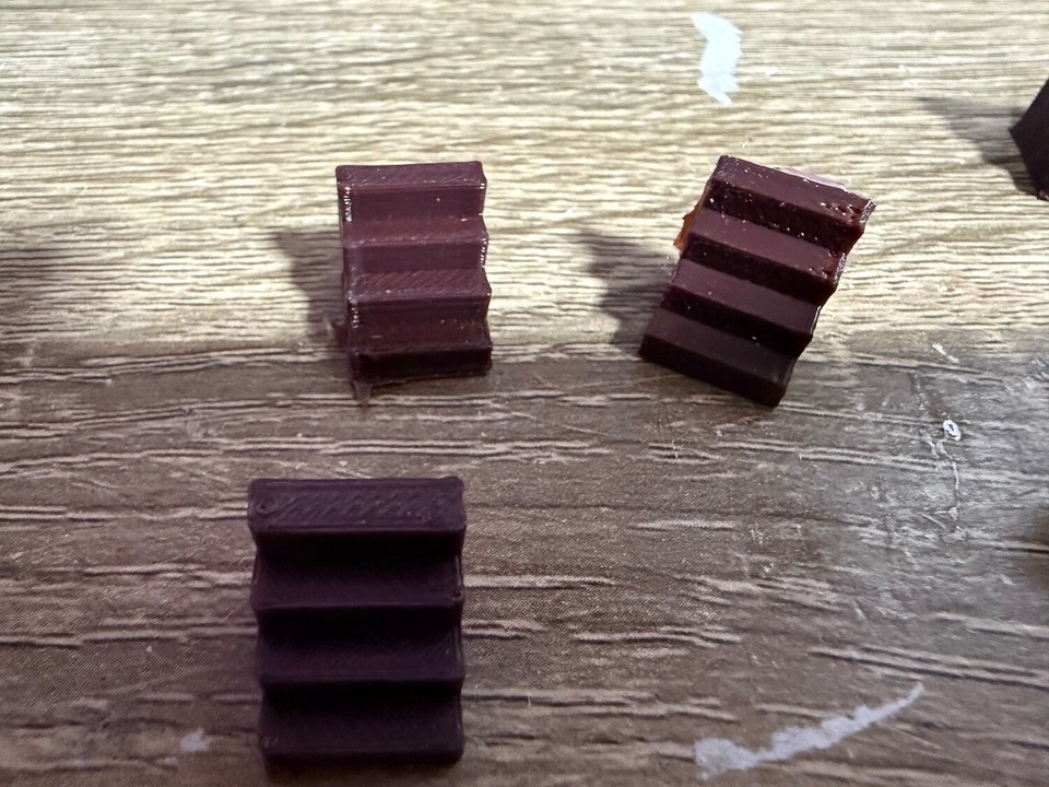 N Scale Steps for Use with Buildings Platforms and Structures -Four .25 ...