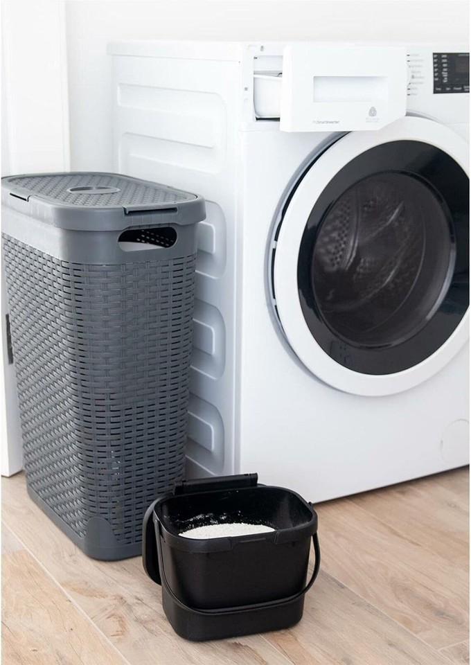 Addis 100% Plastic Everyday Kitchen Food Waste Compost Caddy Bin 4.5 ...