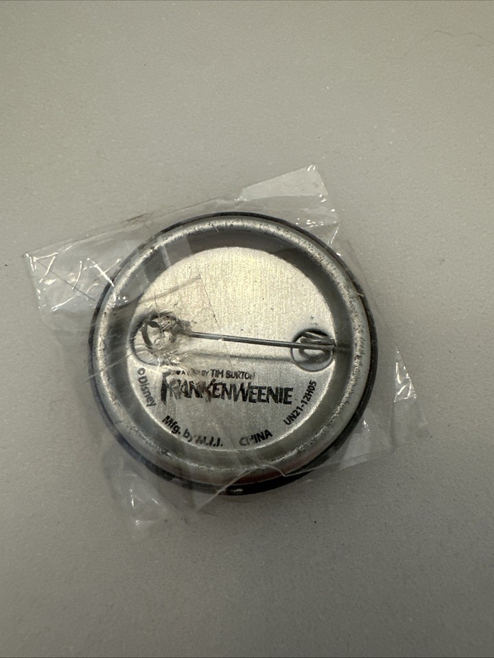 Disney Frankenweenie Round Pin (New) | eBay