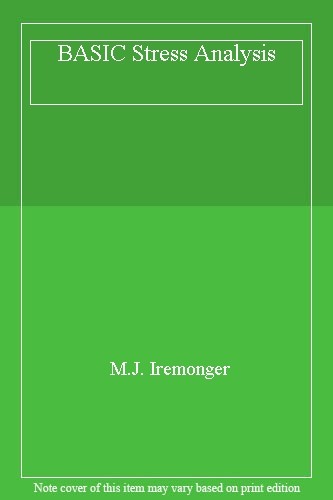 Basic Stress Analysis By M. J. Iremonger 9780408011136| eBay