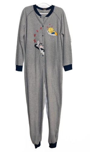 Vintage Looney Tunes Size L Mens Gray Raglan Pajamas W/ Bugs Bunny ...