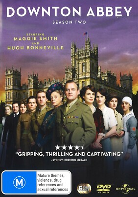 617A NEW SEALED DOWNTON ABBEY SEASON TWO DVD Region 4 | eBay Australia