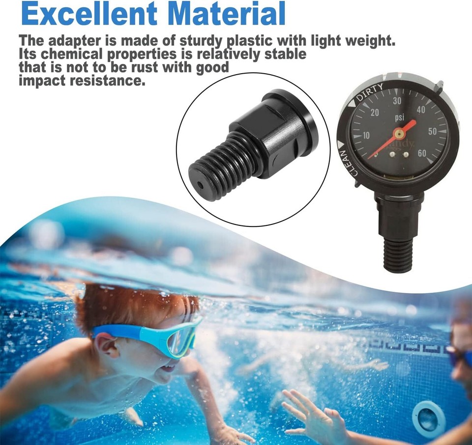 R0557100 Pressure Gauge Adapter for Zodiac Jandy CS Series Cartridge ...