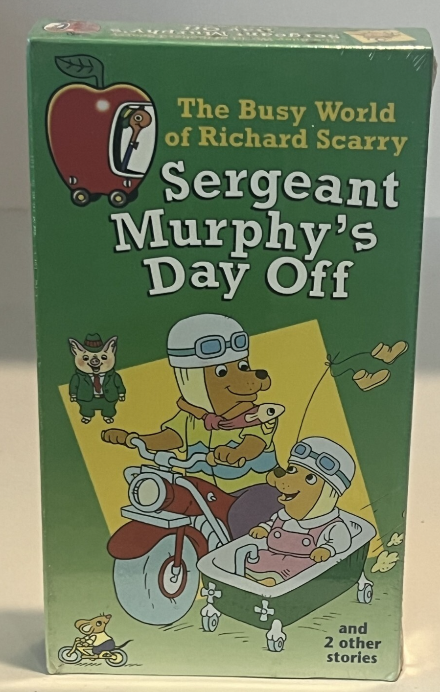 The Busy World of Richard Scarry Sergeant Murphys Day Off 1993 New Vhs ...