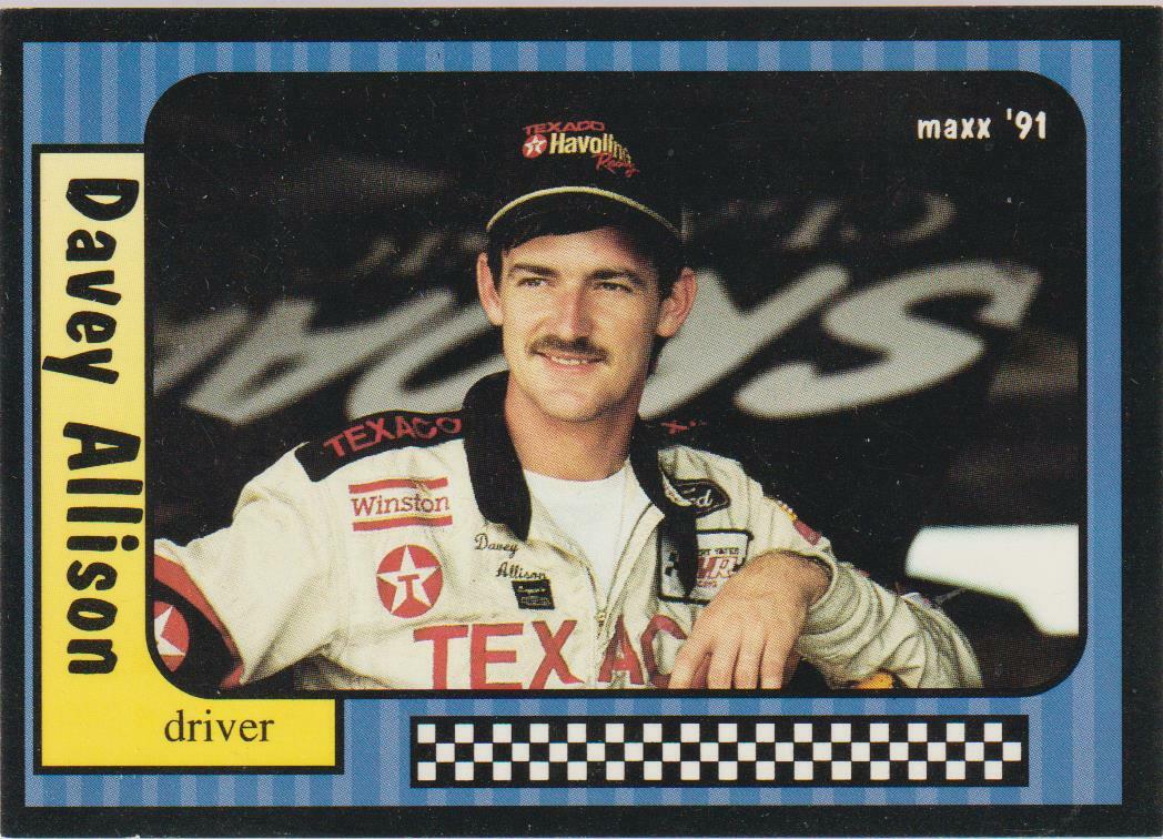1991 Maxx #28 Davey Allison card, NASCAR legend | eBay