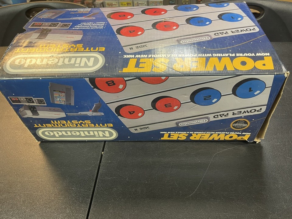 Nintendo NES Power Set Complete Excellent Original Box Games Paperwork ...