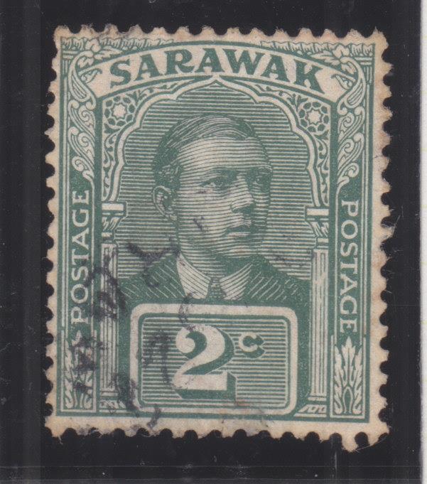 SARAWAK, 1918 Charles Vyner Brooke, 2c. Green, used. | eBay UK