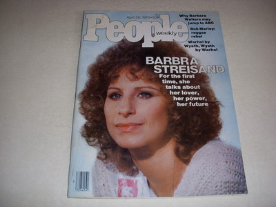 PEOPLE Magazine, April 26, 1976, BARBRA STREISAND Cover, BOB MARLEY ...
