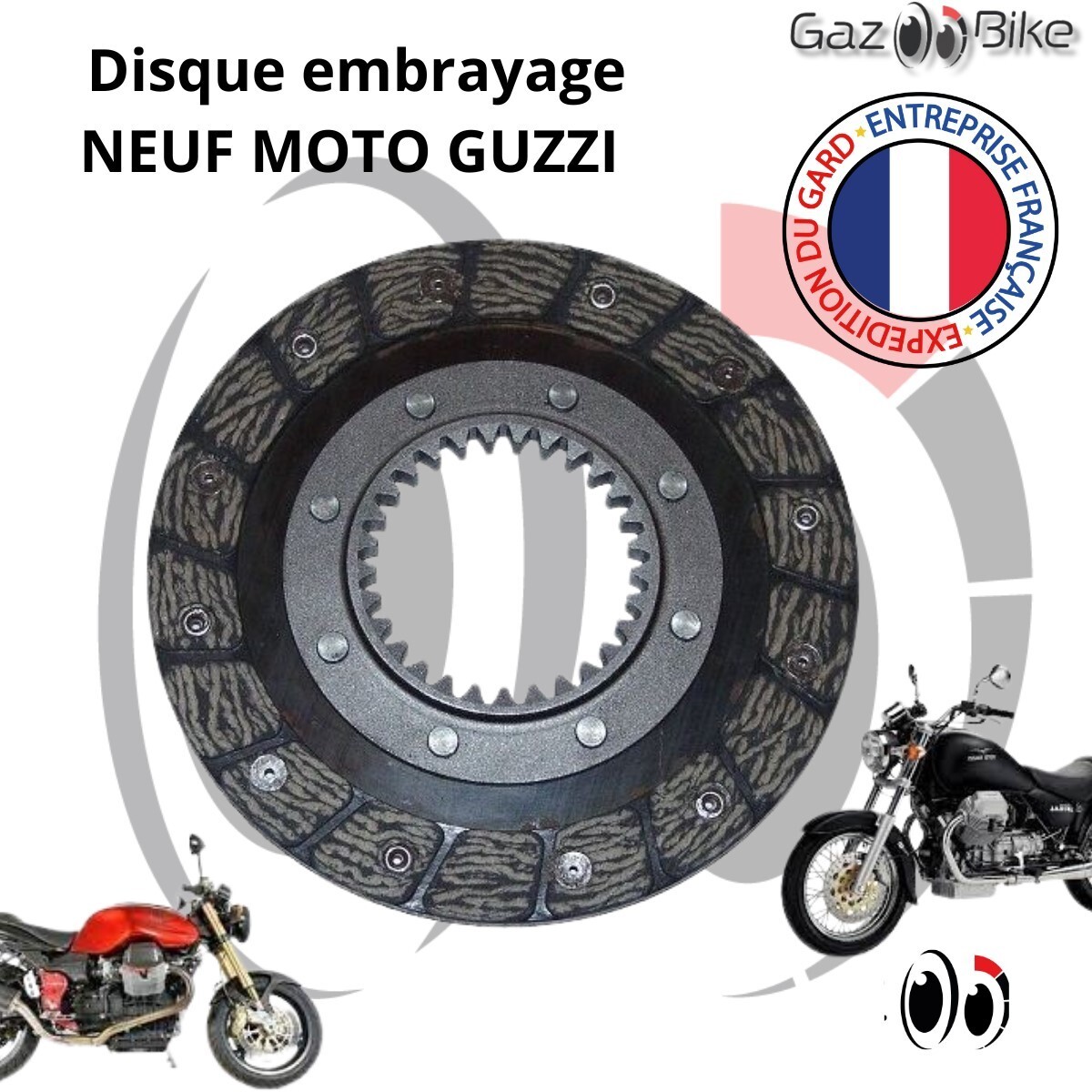 Disque d´Embrayage Moto Guzzi 850/1000/1100 v11/california 1982-2005 ...