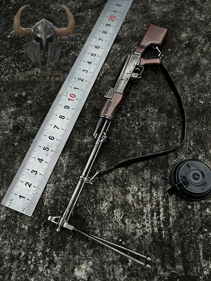 1:6 Scale RPK Assault Rifle Alloy Gun Model Toy for 12'' Action Figure ...