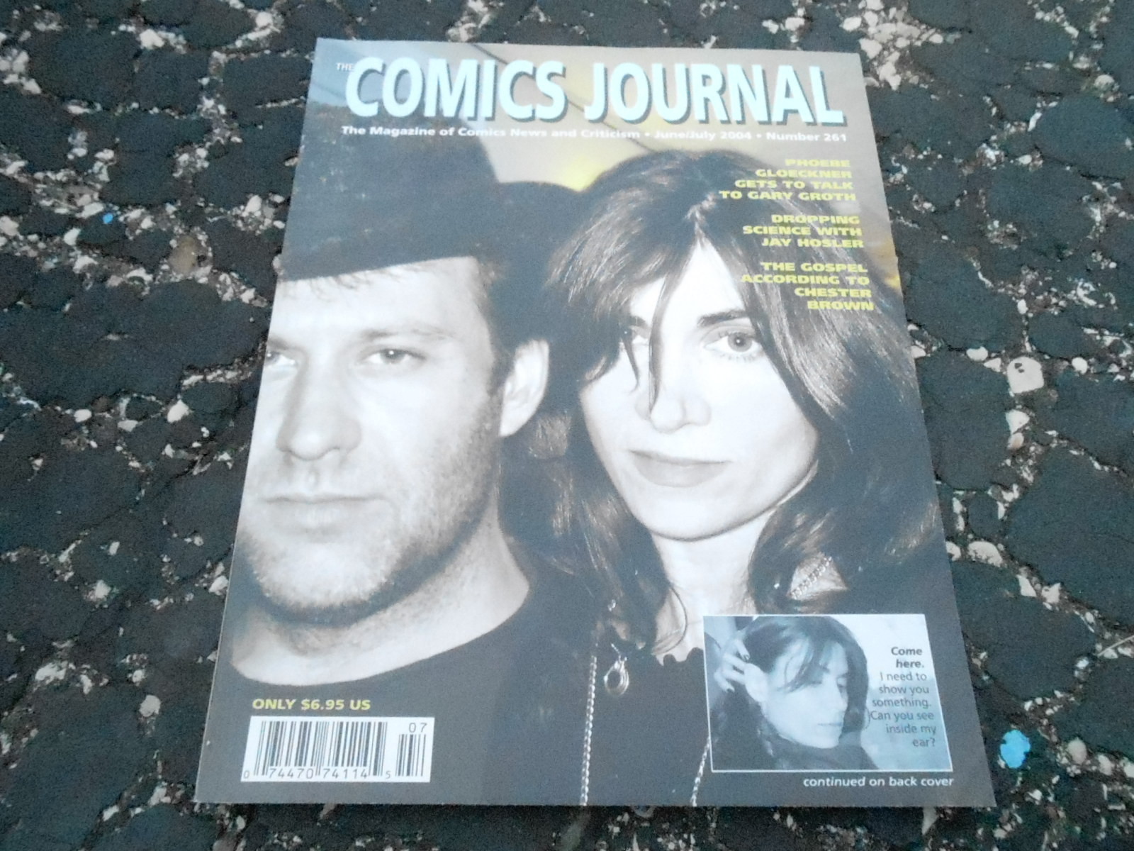 #261 JUNE/JULY 2004 COMICS JOURNAL vintage magazine (UNREAD) - GARY ...