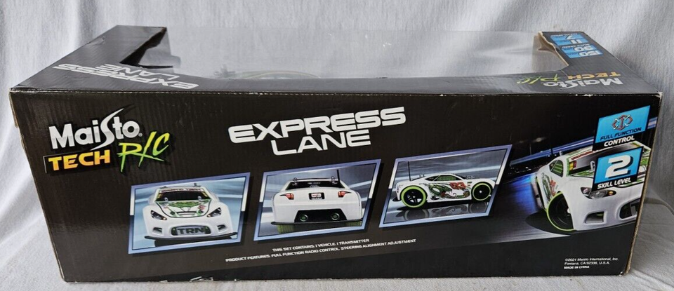 Maisto Tech RC Express Lane Race Car Street Series #9 Radio Control ...