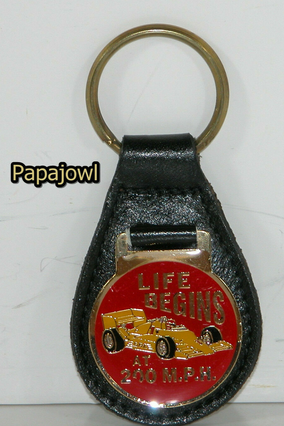 New Key Chain "Life Begins At 200 Miles Per Hour" Collectible | eBay